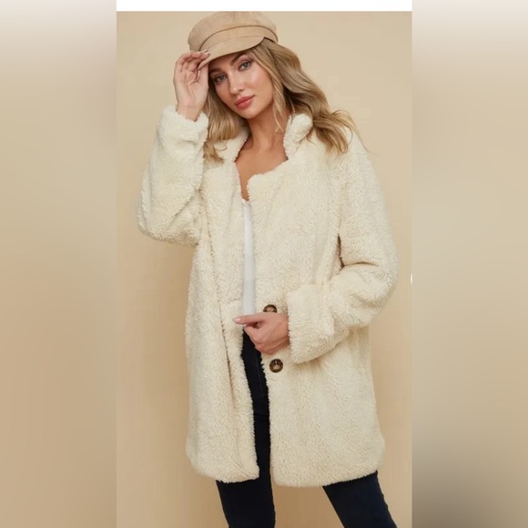 Saints & Hearts | Jackets & Coats | Saints Hearts Oversized Teddy ...